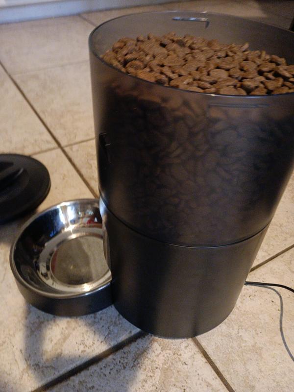 PATPET PF02 Timed Automatic Food Feeder Smart Dispenser for Cats & Dogs ...