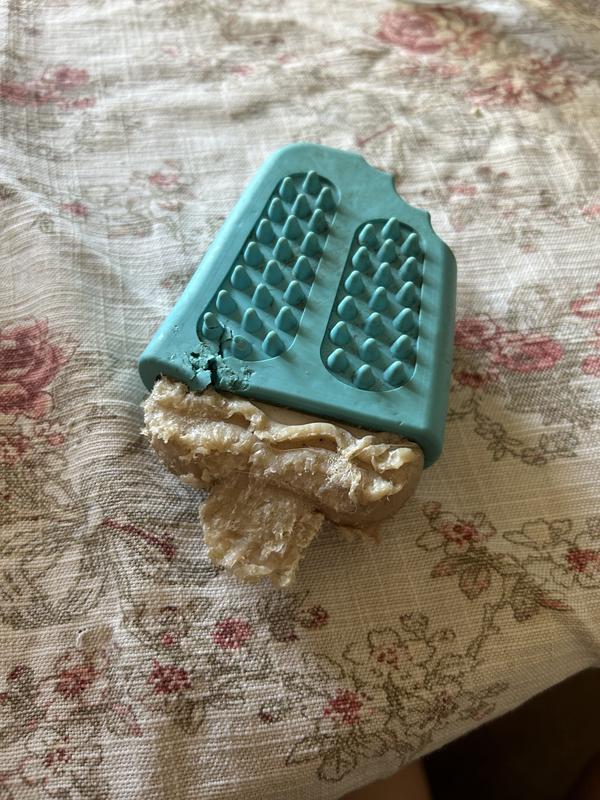 FRISCO Vanilla Flavored Popsicle Rubber & Nylon Chew Dog Toy for Heavy ...