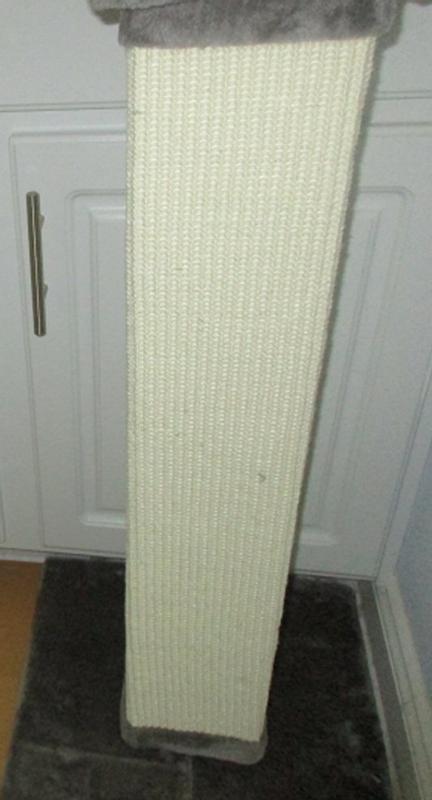 FRISCO 33.5-in Sisal Cat Scratching Post, Gray - Chewy.com