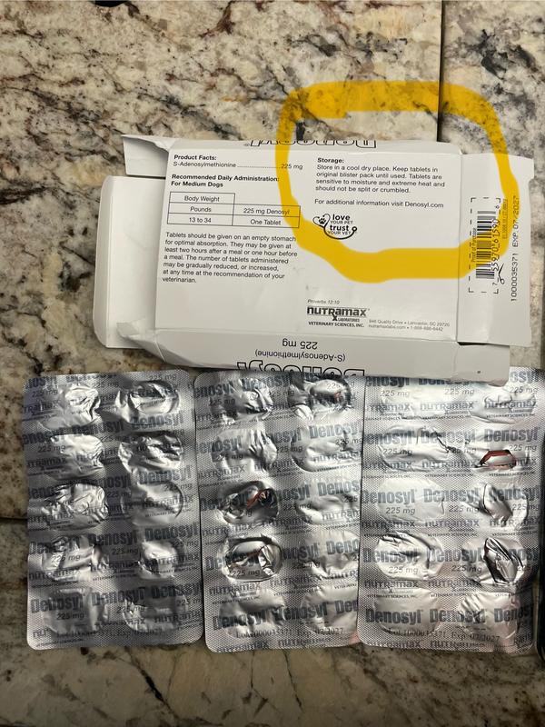 NUTRAMAX Laboratories Denosyl Liver & Brain Health Supplement ...