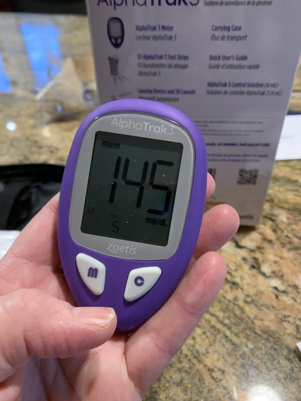 ALPHATRAK 3 Blood Glucose Diabetic Monitoring Kit for Cats, Dogs ...