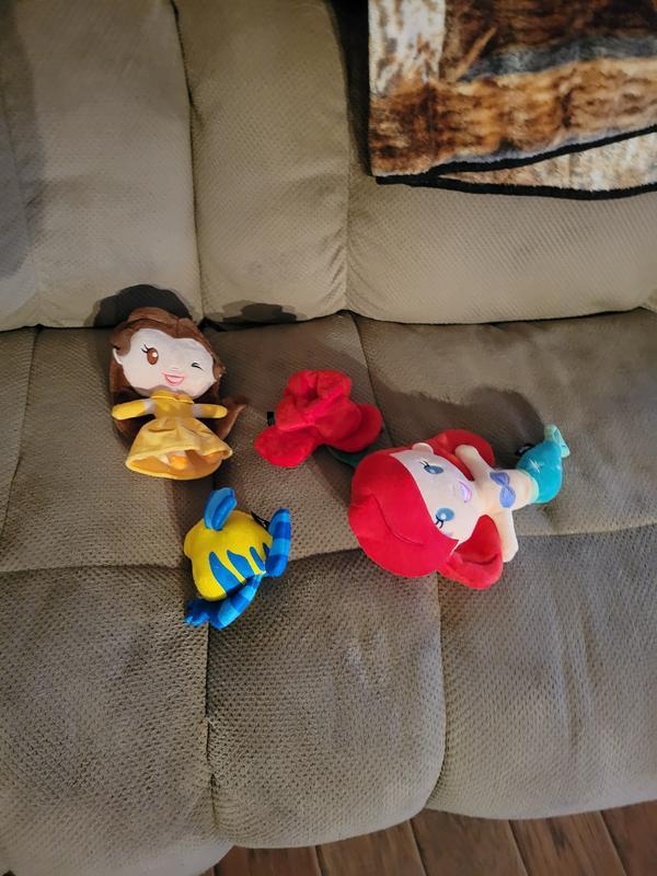 DISNEY Princess Ariel Plush Squeaky Dog Toy, 2 count - Chewy.com