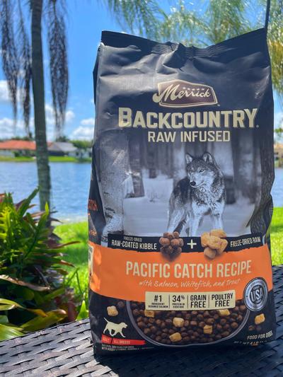 MERRICK Backcountry Raw Infused Grain-Free Chicken-Free Pacific Catch ...