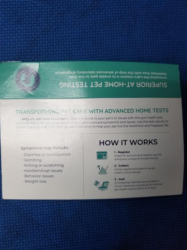 INNOVATIVE PET LAB Basic Dog & Cat Gut Check Kit - Chewy.com