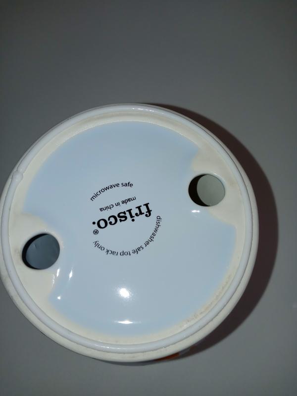 FRISCO Cat Face Floral Wide Shape Elevated Non-Skid Ceramic Cat Bowl, 1 ...