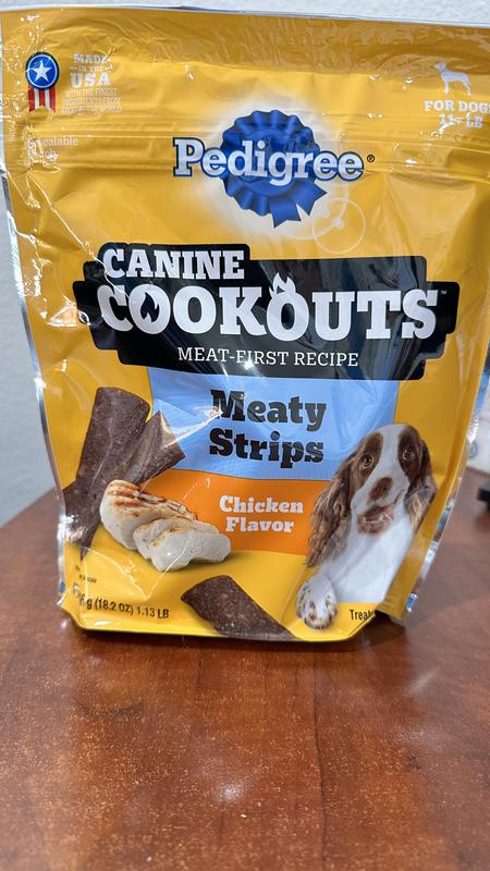 PEDIGREE Canine Cookout Chicken Flavored High-Protein Adult Meaty ...