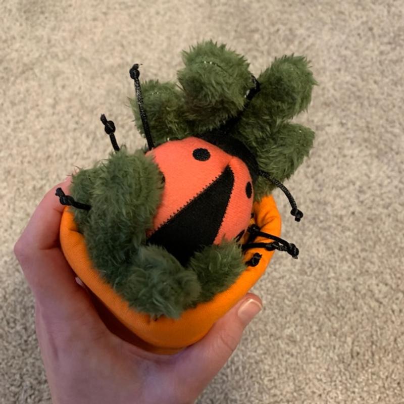 FRISCO Spring Potted Plant & Ladybugs Interactive Plush Cat Toy with ...
