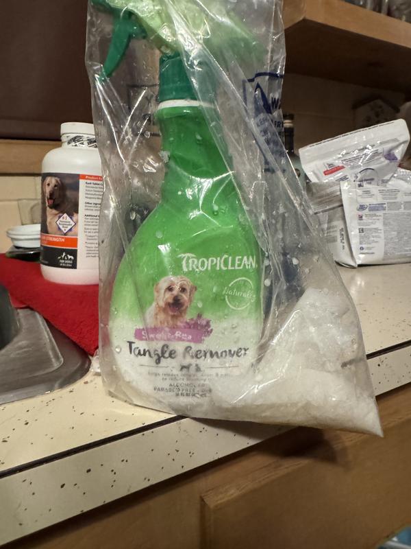 TROPICLEAN Detangling & Dematting Tangle Remover Dog Spray, 1-gal ...