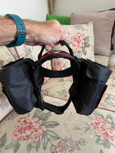 INDUSTRIAL PUPPY Service Dog Harness Saddle Bag, 2 count - Chewy.com