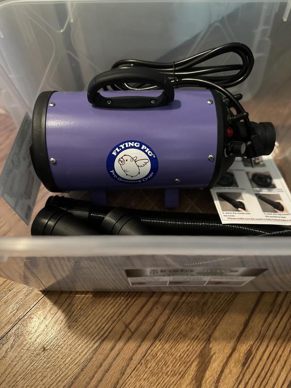 Flying Pig Grooming High Velocity Dog & Cat Grooming Dryer | Chewy ...