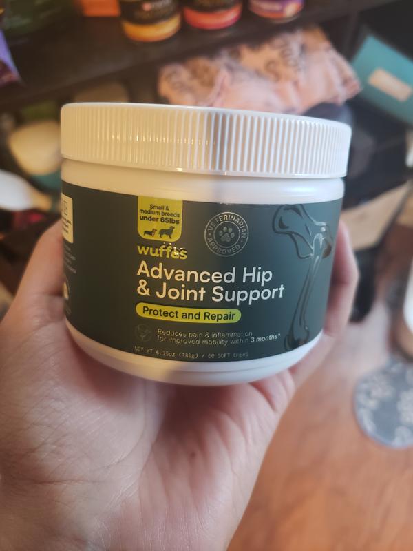 WUFFES Advanced Hip & Joint Supplement with Glucosamine & Chondroitin ...