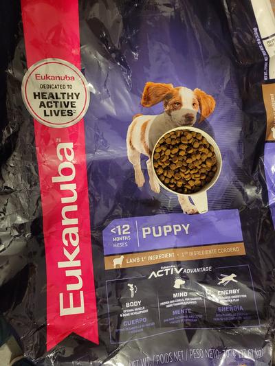 New Version Available - EUKANUBA Puppy Lamb 1st Ingredient Dry Dog Food ...