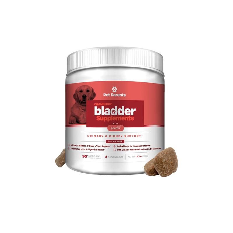 PET PARENTS Bladder SoftSupps Cranberry Bladder Dog Supplement, 90 ...