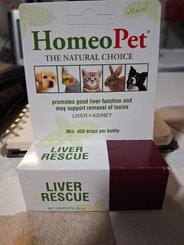 HOMEOPET Liver Rescue Homeopathic Medicine for Liver Disease for Birds ...