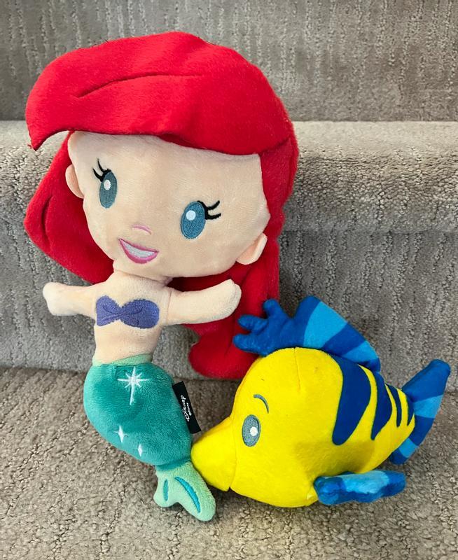 Discontinued - DISNEY Princess Ariel Plush Squeaky Dog Toy, 2 count ...