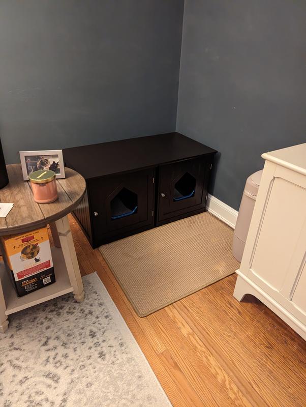 TRIXIE Wooden Cat Home & Litter Box Cover, White - Chewy.com