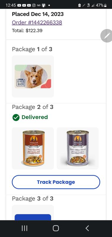 WERUVA Wok the Dog with Chicken, Beef & Pumpkin in Gravy Grain-Free ...