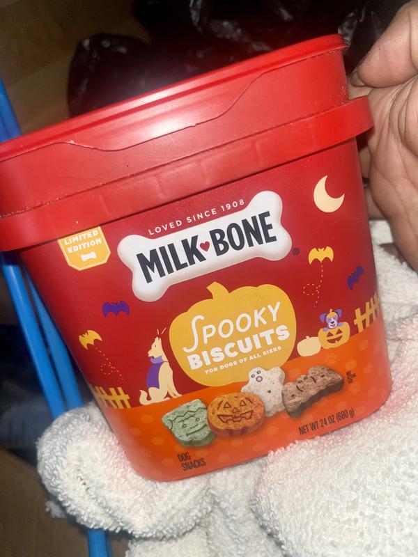 Temporarily Unavailable - MILK-BONE Spooky Biscuits Halloween Dog ...