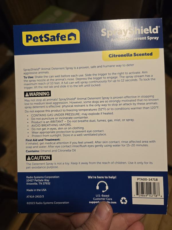 PETSAFE Spray Shield Animal Deterrent Spray - Chewy.com