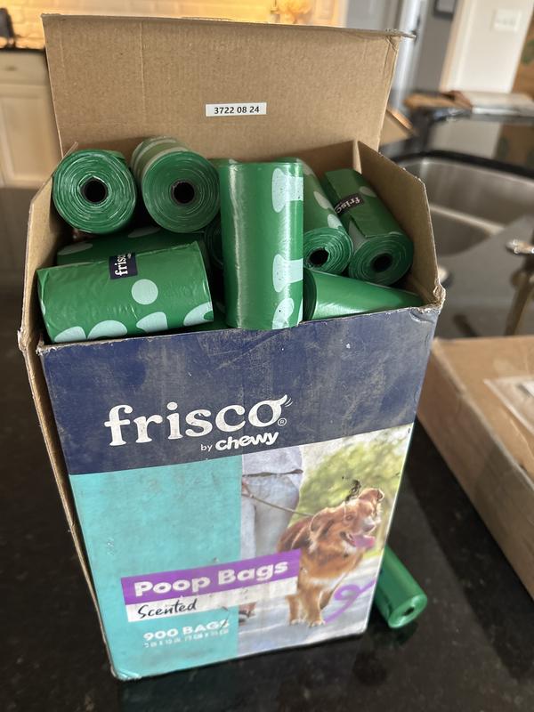 FRISCO Refill Dog Poop Bags, Unscented, 120 count - Chewy.com