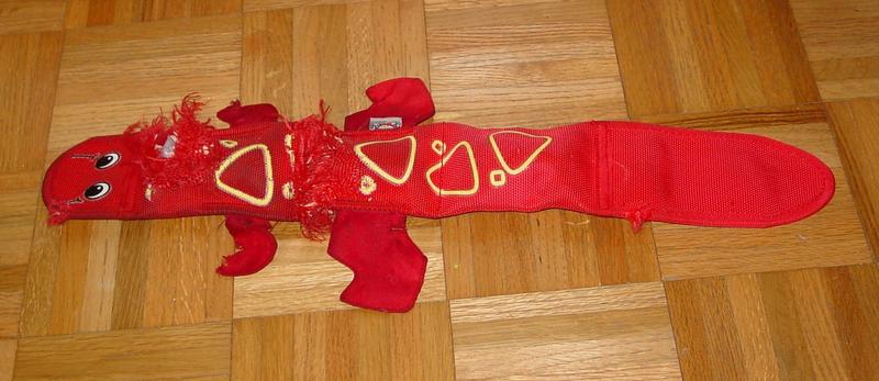 OUTWARD HOUND Fire Biterz Lizard Squeaky Dog Toy, Red, 3 squeak - Chewy.com