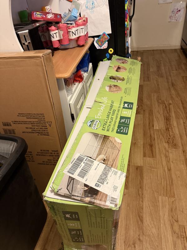 Discontinued - OXBOW Enriched Life Small Animal Cage with Play Yard, X ...