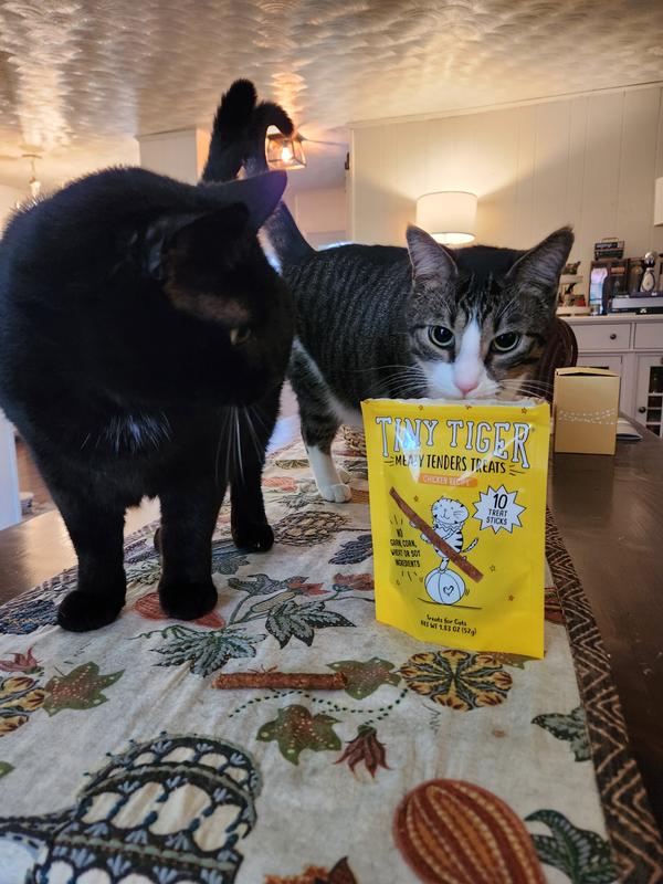 TINY TIGER, Meaty Tenders Cat Treats, Chicken Recipe, 10 count - Chewy.com