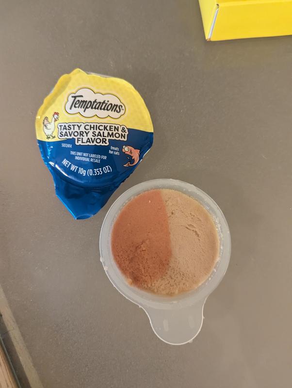 TEMPTATIONS Lickable Spoons Variety Pack Lickable Cat Treat, 24 count ...