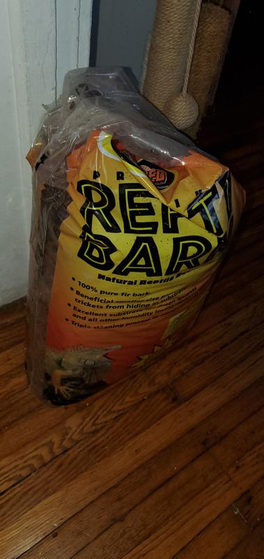 ZOO MED Premium Repti Bark Natural Fir Reptile Bedding, 4-qt bag ...
