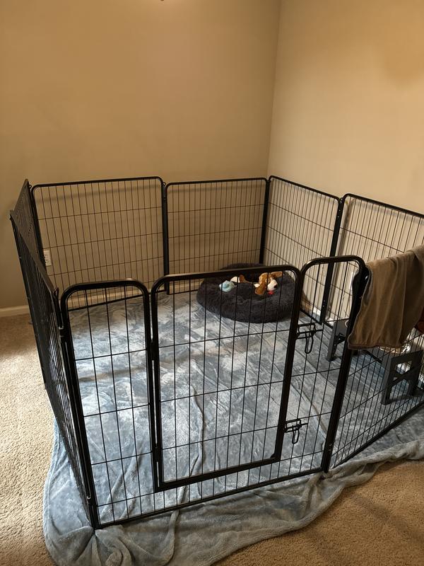 FRISCO Ultimate Outdoor Lightweight Heavy Duty Steel Metal Playpen, 36 ...