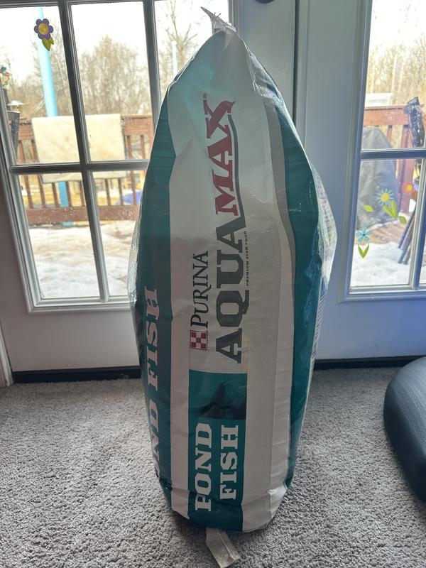 Purina AquaMax Pond Fish 4000 Extruded Fish Food, 50-lb bag - Chewy.com