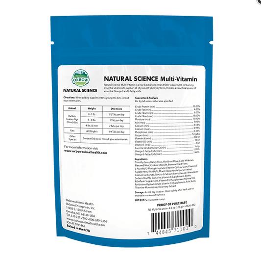 Out of Stock - OXBOW Natural Science Multi-Vitamin Small Animal ...