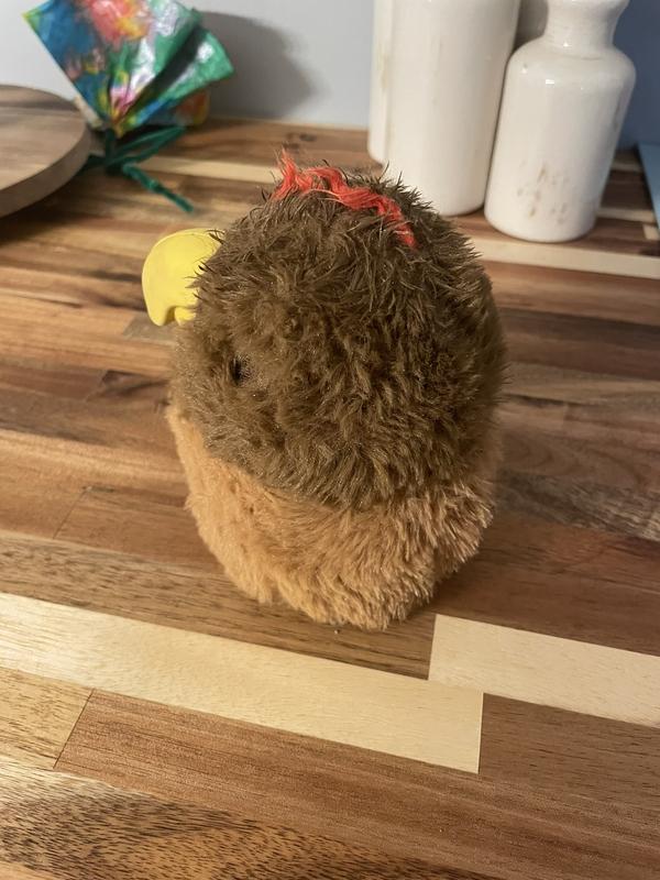 BARK Fowl Play 2-in-1 Plush Exterior with Hard Core Tough Treat ...