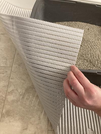 FRESH KITTY Jumbo Foam Cat Litter Mat, Gray - Chewy.com