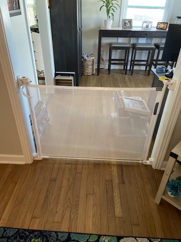FRISCO Expandable & Retractable Mesh Gate, Black - Chewy.com