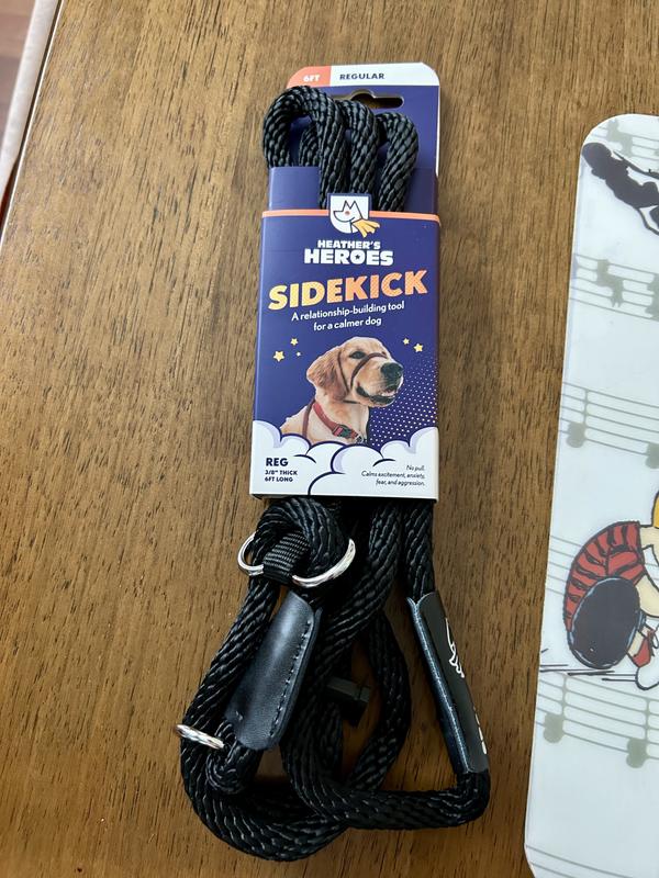 HEATHER'S HEROES The Sidekick Transitional Dog Training Leash, Blue ...