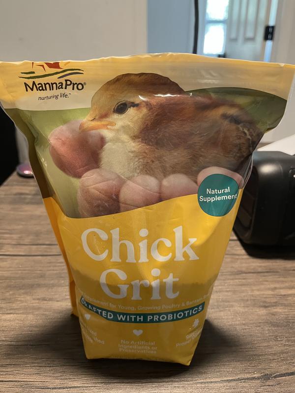 MANNA PRO Chick Grit with Probiotics Chicken, 5-lb bag - Chewy.com