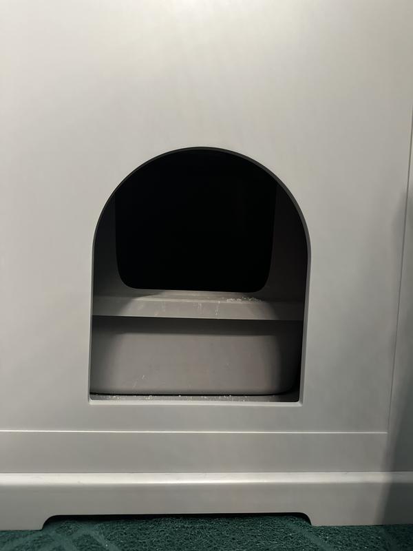 Out of Stock - TRIXIE Wooden Cat Litter Box Enclosure, X-Large, Gray ...