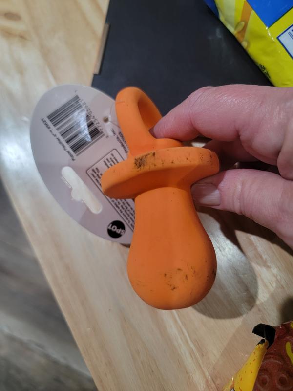 ETHICAL PET Pacifier Squeaky Puppy Chew Toy, Color Varies, 4-in - Chewy.com