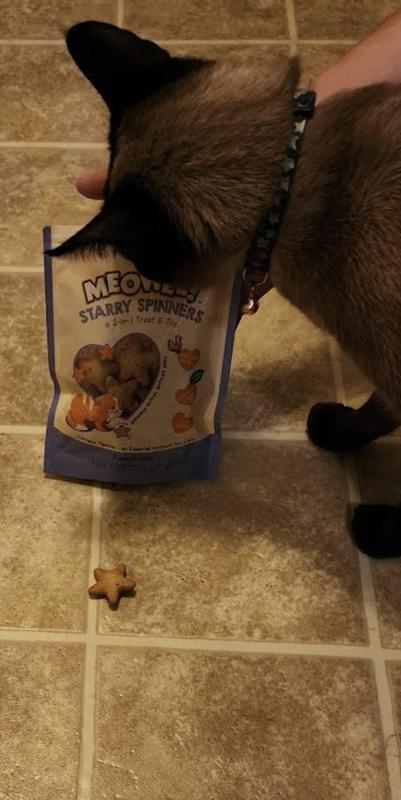 MEOWEE! Starry Spinners with Real Chicken, Chicken Liver & Catnip ...