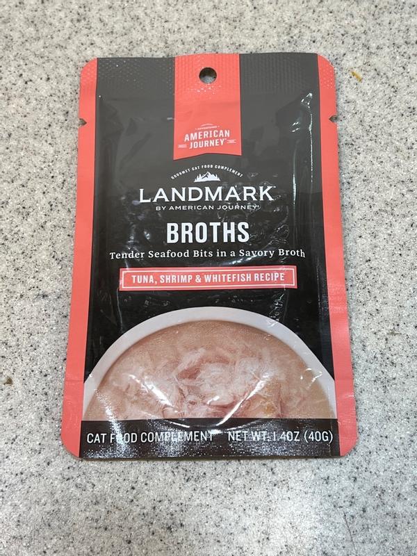 AMERICAN JOURNEY Landmark Broths Tuna, Shrimp & Whitefish Recipe Wet ...