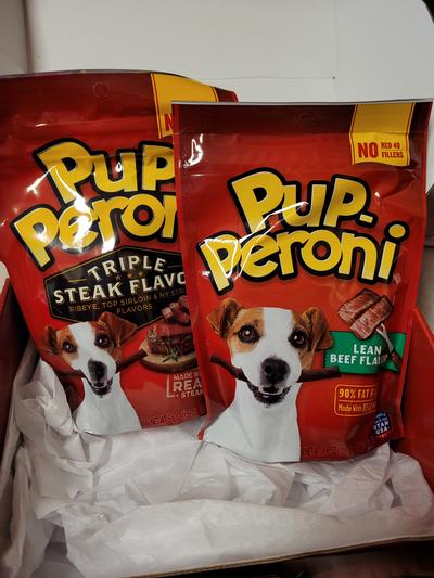 PUP-PERONI Lean Beef Flavor Dog Treats, 38-oz bag - Chewy.com