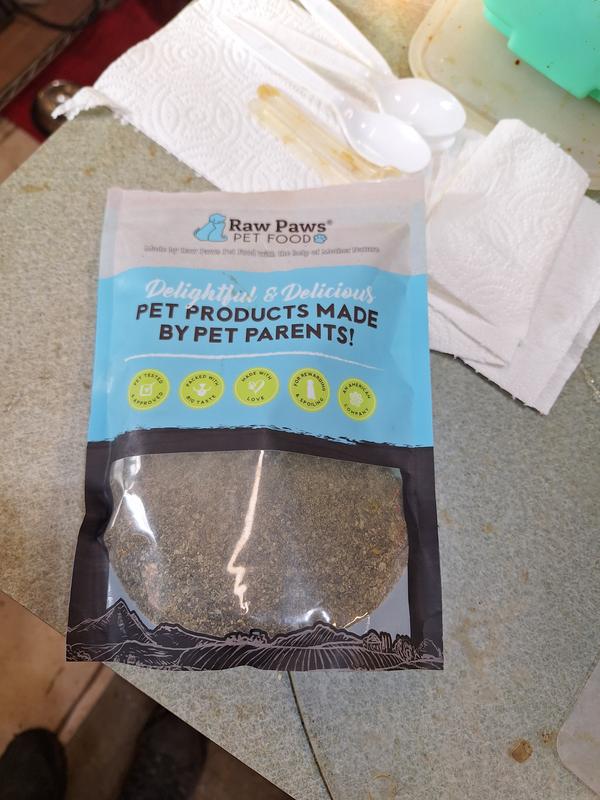 RAW PAWS Organic Sea Kelp Powder Supplement Food Topper for Dogs & Cats ...