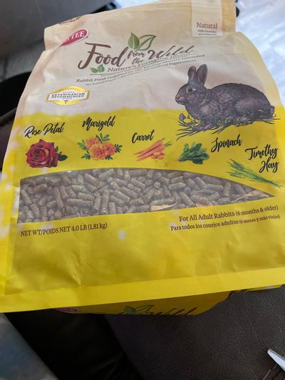 KAYTEE Food From the Wild Rabbit Food, 4-lb bag - Chewy.com