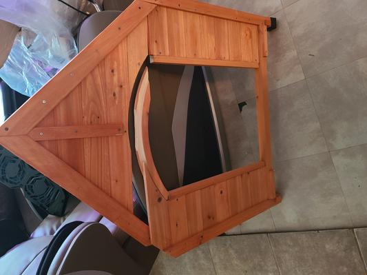 TRIXIE Log Cabin Dog House, Medium/Large - Chewy.com