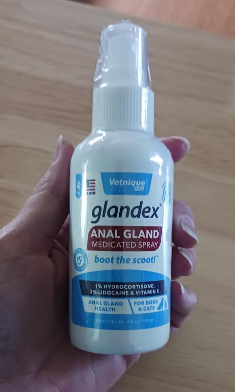 VETNIQUE LABS Glandex Anal Gland Medicated Anti Itch Spray for Dogs ...