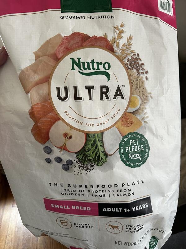 NUTRO Ultra Adult Small Breed Trio of Proteins High Protein Chicken ...