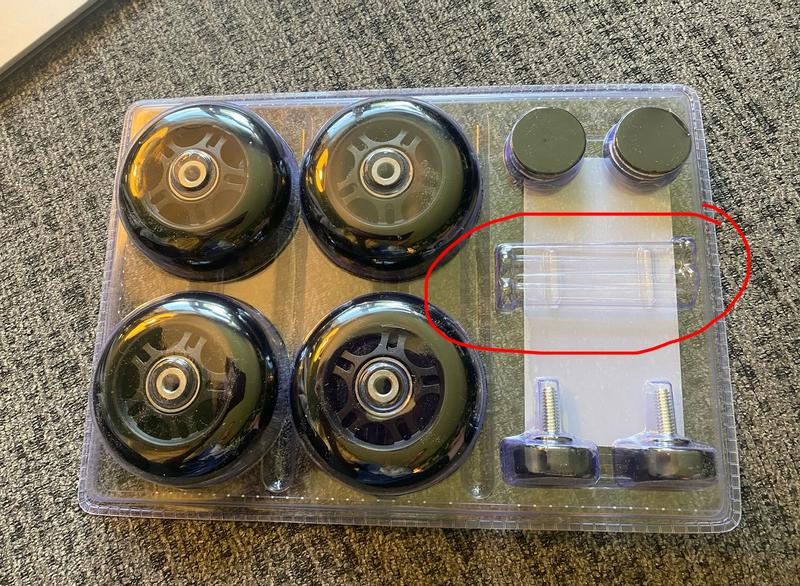 ONE FAST CAT Gen 7 Cat Exercise Wheel, Black with Black Felt Pads ...