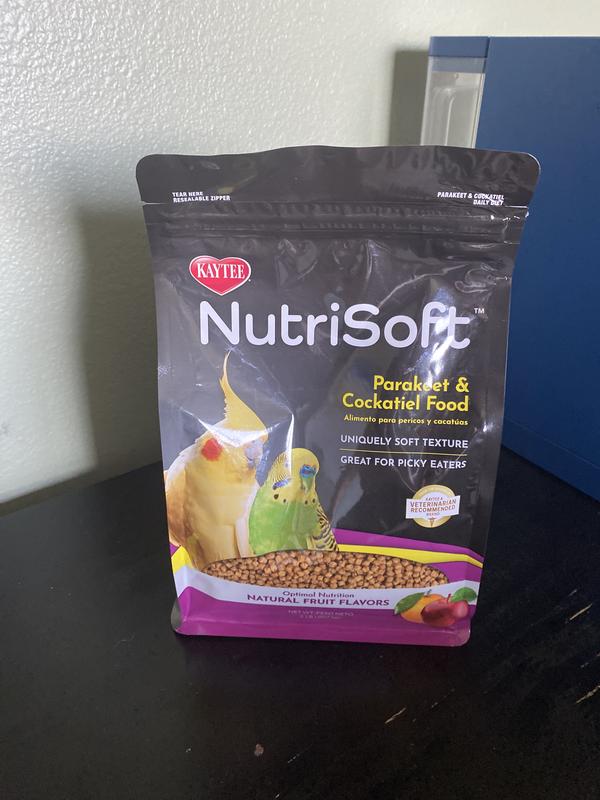 KAYTEE NutriSoft Parakeet & Cockatiel Bird Food, 2-lbs - Chewy.com