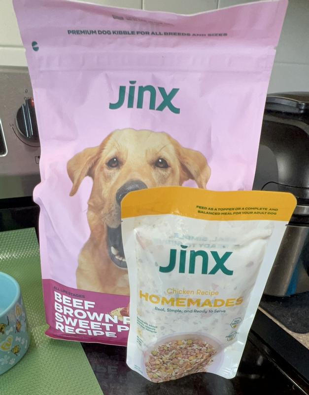JINX Beef, Brown Rice & Sweet Potato ALS Kibble Dog Dry Food, 23.5-lb ...